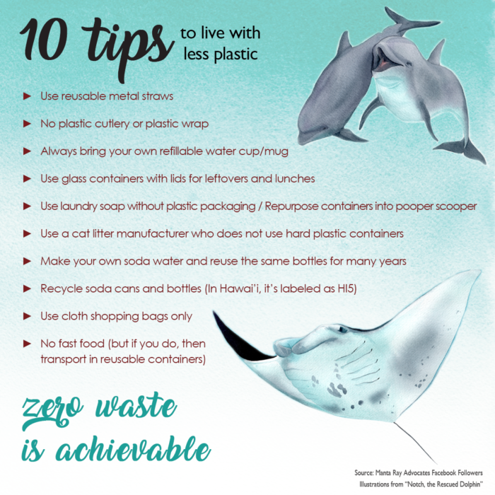 Reduce Ocean Pollution: 10 Ways to Use Less Plastic - Manta Ray ...