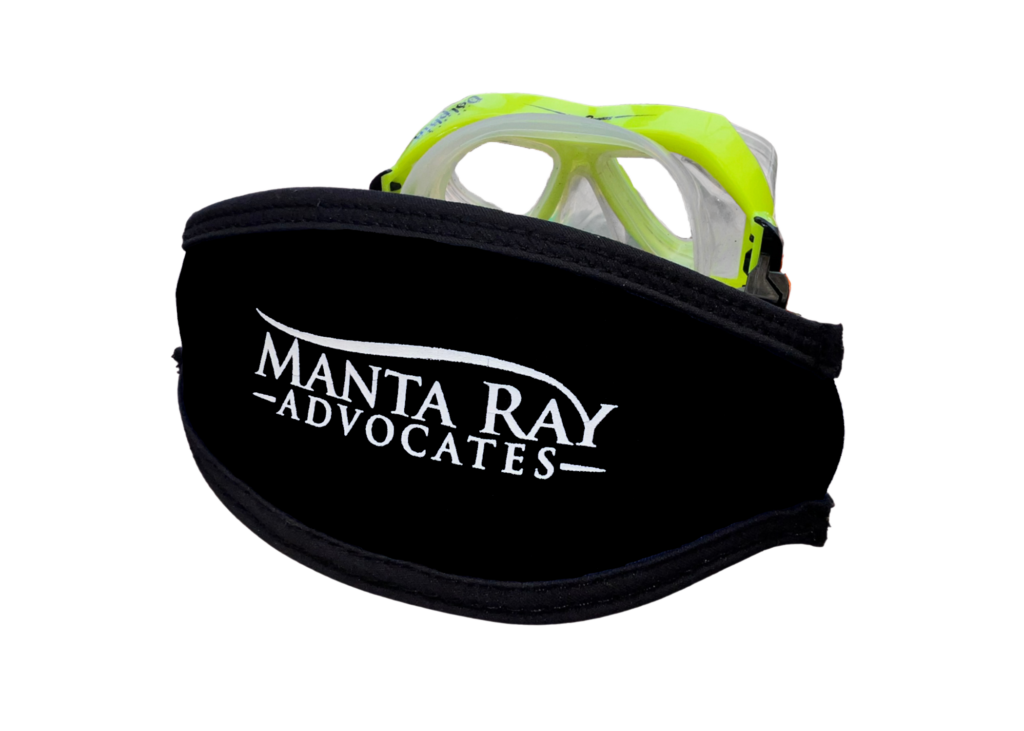 Mask Strap - Manta Ray Advocates Hawaii